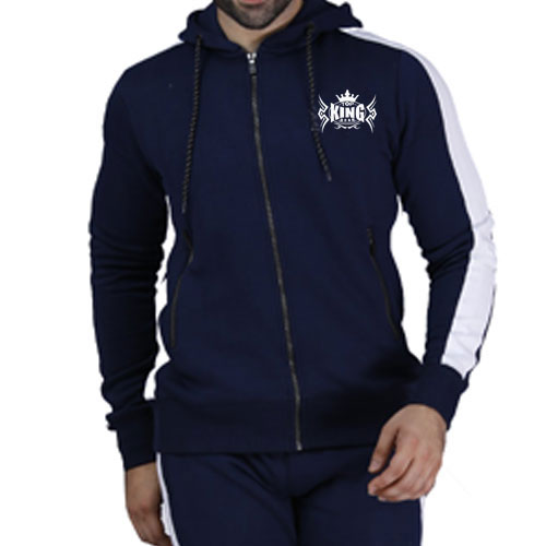 Navy Blue Panel Tracksuit | Top King Gear